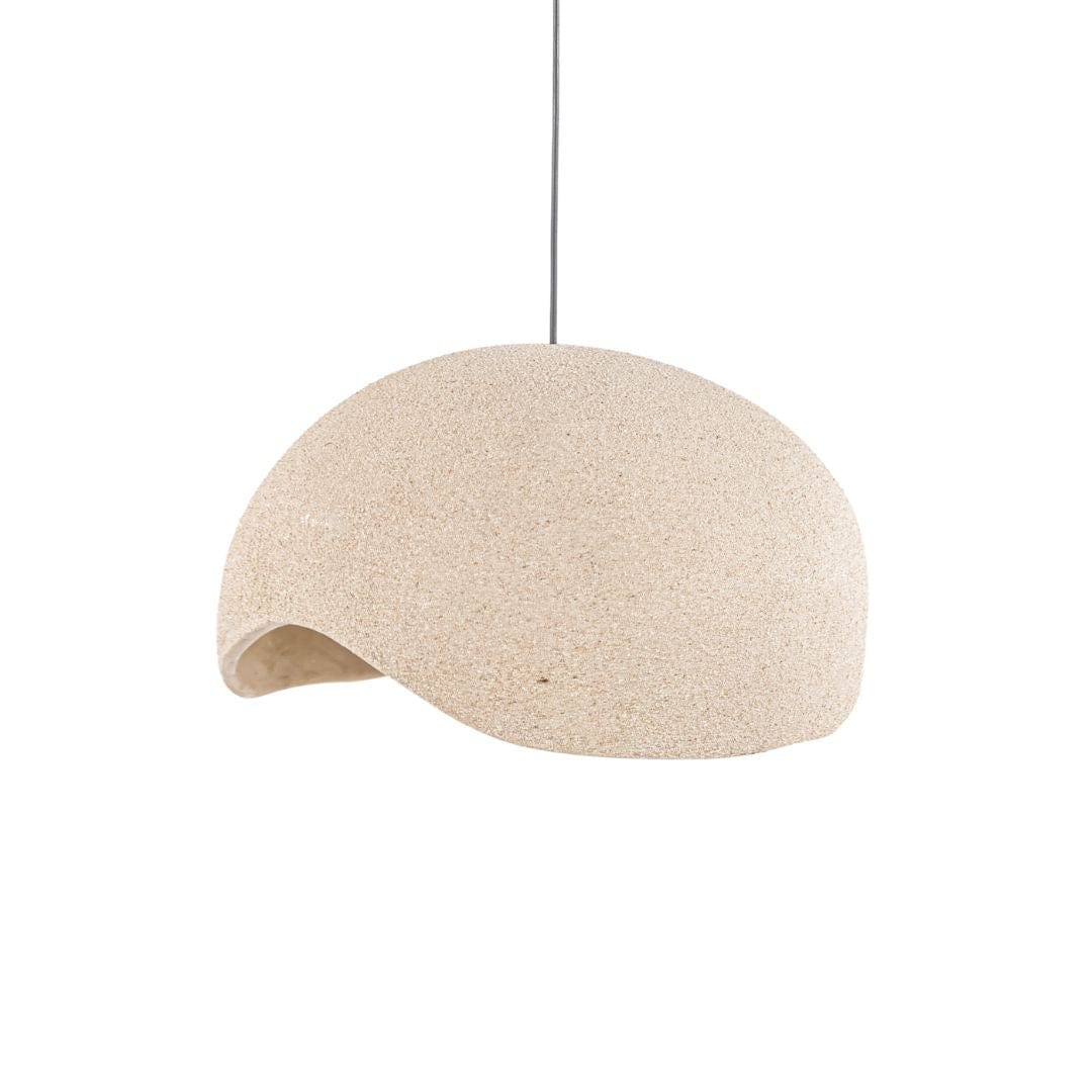 Celeste Ceiling Lamp in Fiber-Resin Sand Finish – Zoco Home