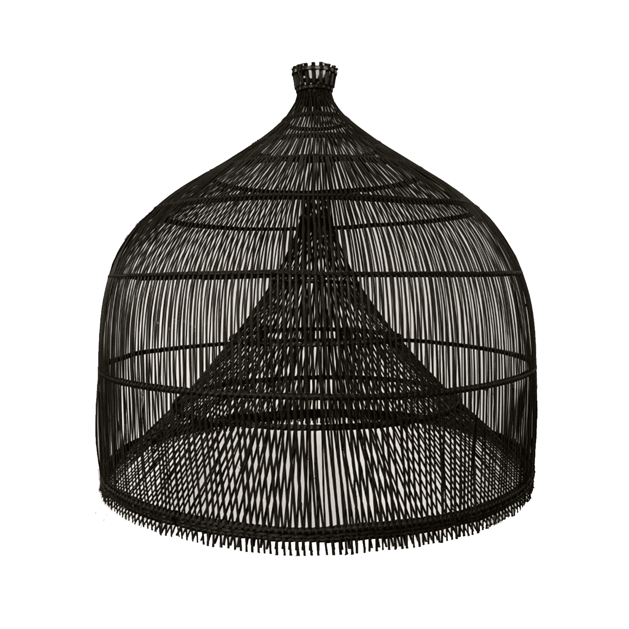 Fish Trap Lampshade | Black 50cm – Zoco Home