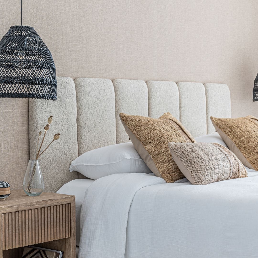 Orya Floor-Standing Upholstered Headboard — 99/165/198cm | Vibe & Nuvia ...