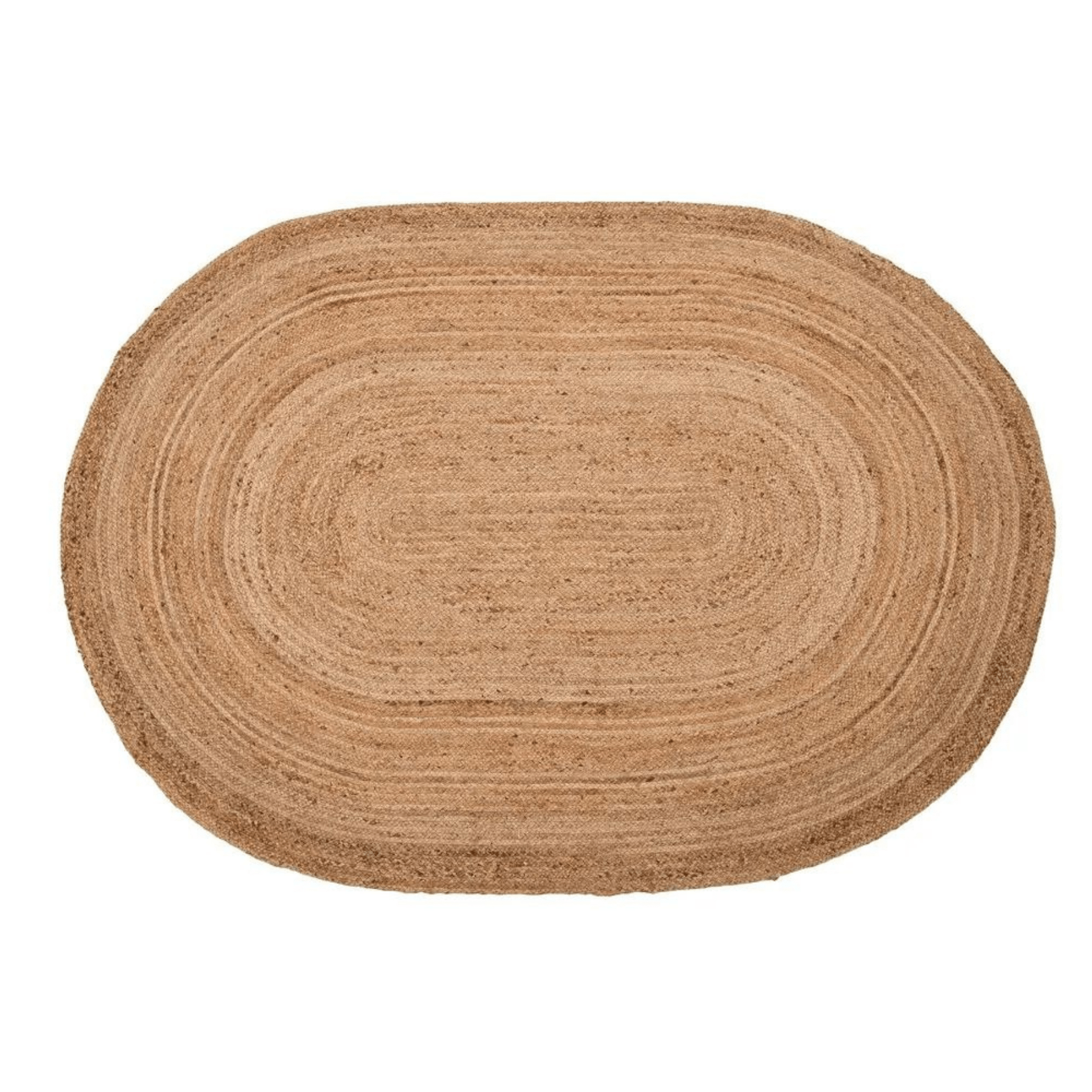 Oval Jute Rug | Natural – Zoco Home